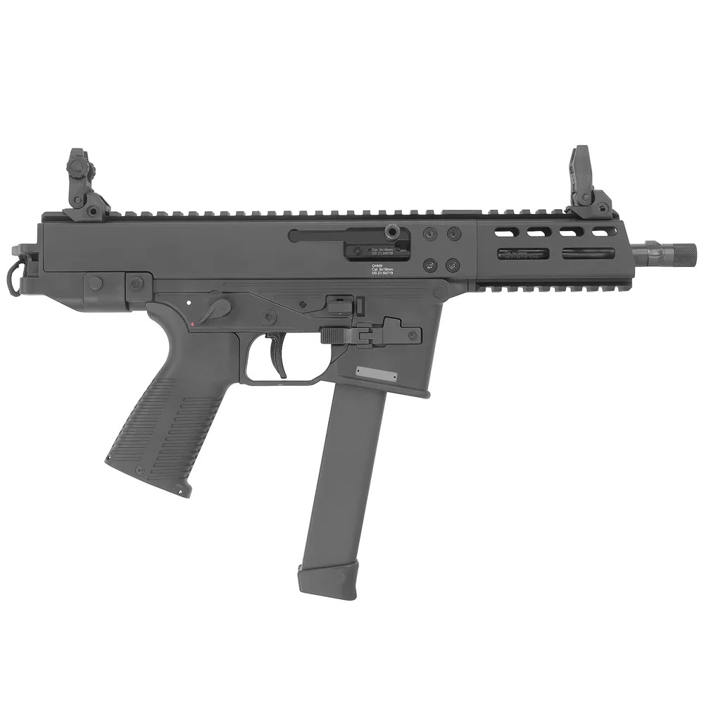 B&T USA GHM9 G2 9mm 6.9" 33rd Pistol - Glock Lower - Black | KYGUNCO