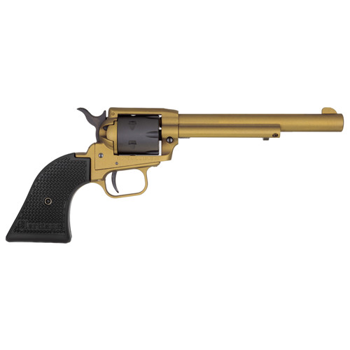 HERITAGE MANUFACTURING Rough Rider 22 LR 6.5ʺ 6rd Revolver - Gold ...