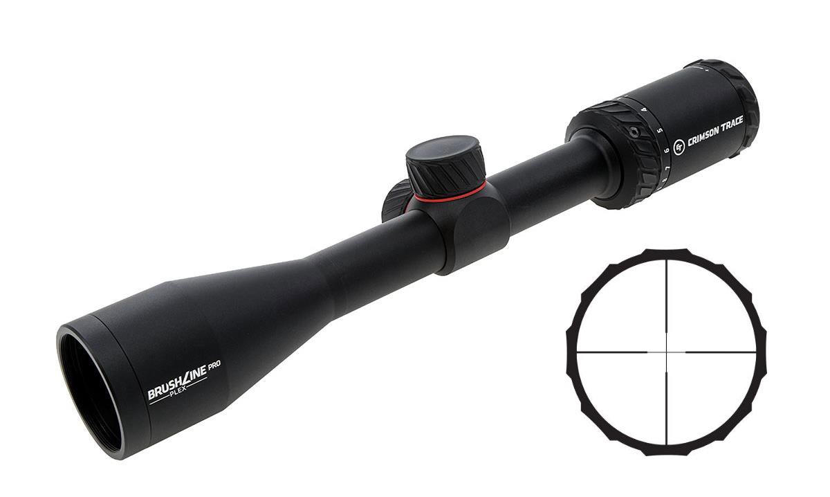 CRIMSON TRACE Brushline Pro 3-9x40 1" 1/4 MOA Plex Reticle | KYGUNCO