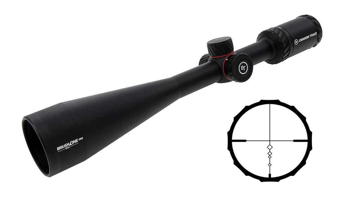 CRIMSON TRACE Brushline Pro 6-24x50 1" 1/4 MOA BDC Pro Reticle » KYGUNCO