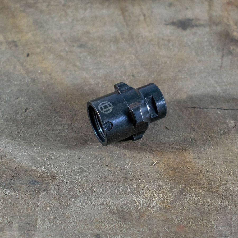 GEMTECH QDA 1/2-28 Thread Mount Adapter Black » KYGUNCO
