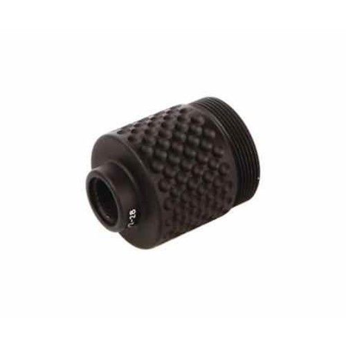 GEMTECH MM9 FTM 1/2-28 Adapter Fixed Thread Mount Black | KYGUNCO