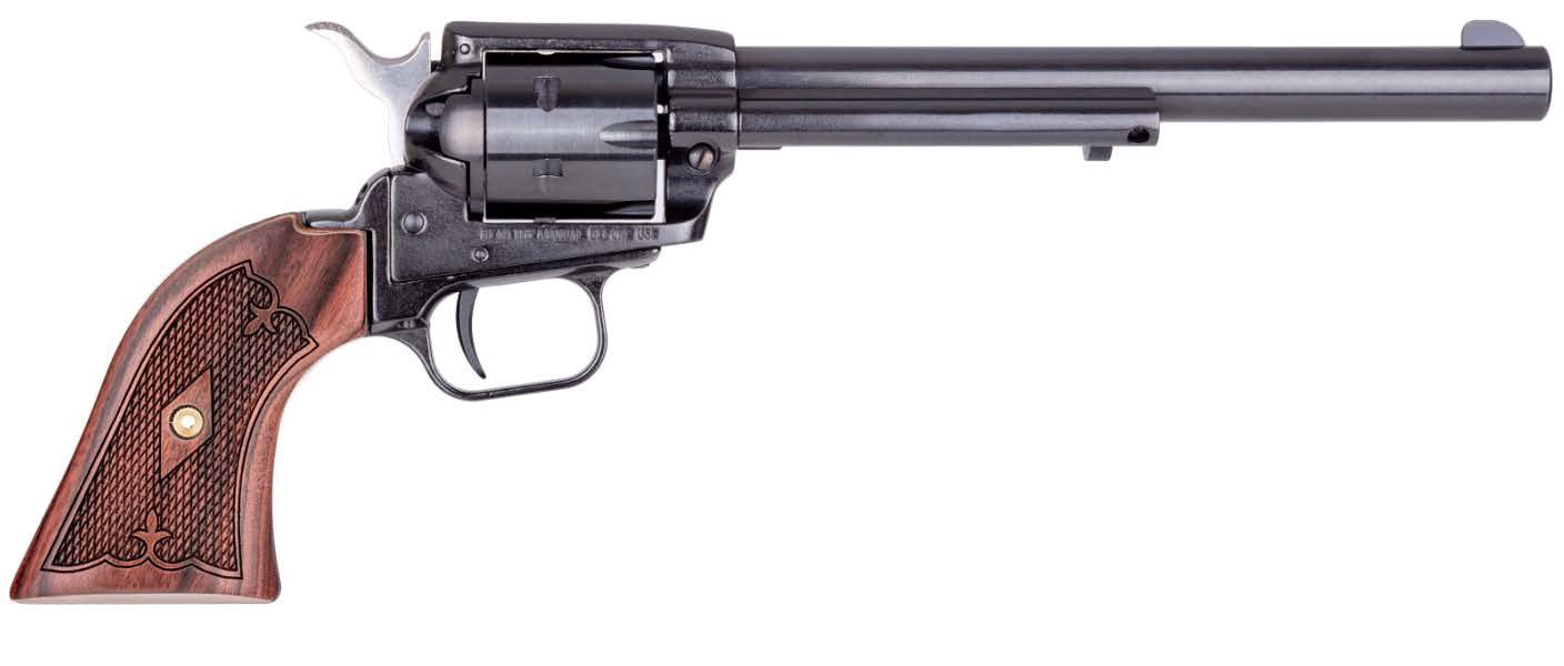 HERITAGE Rough Rider Small Bore 22 LR 7.5" 6rd Revolver - Fleur De Lis ...