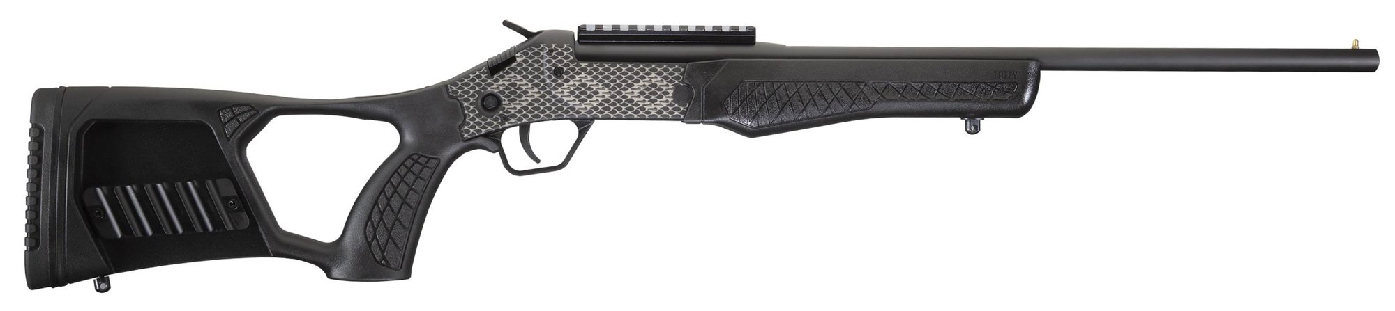 ROSSI Tuffy 410 Gauge 3" 18.5" Single Shot Shotgun - Black w/ Snakeskin ...