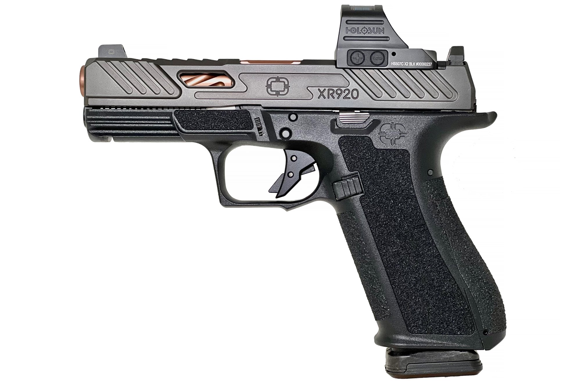 SHADOW SYSTEMS XR920 Elite 9mm 4" 10rd Pistol w/ Night Sights & Holosun ...