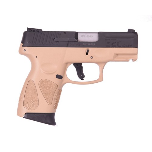 TAURUS G2C 40 S&W 3.2ʺ 10rd Pistol - Black / FDE | KYGUNCO