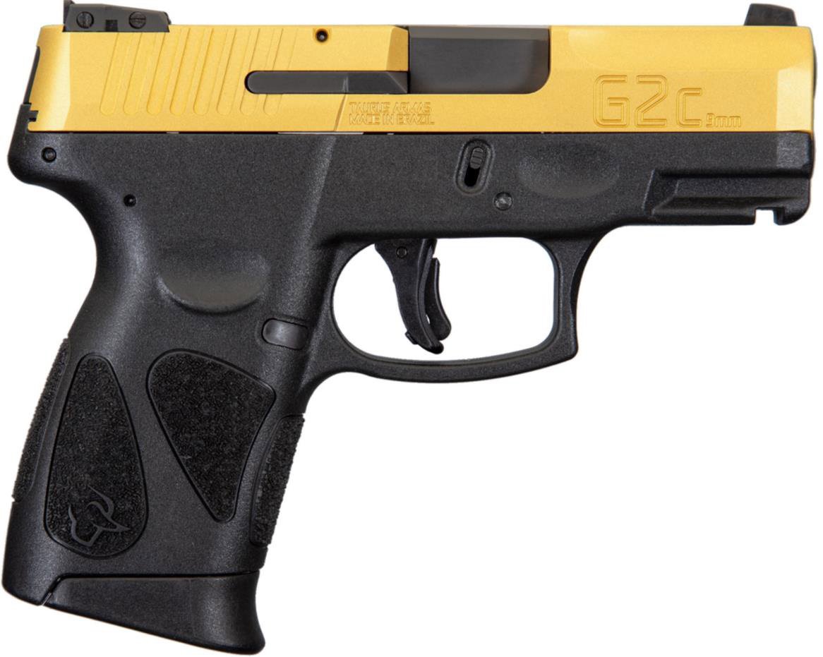 TAURUS G2C 9mm 3.25in Gold 12rd | KYGUNCO