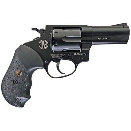 ROSSI RP63 357 Mag / 38 Special 3ʺ 6rd Revolver | Black + Rubber Grips ...
