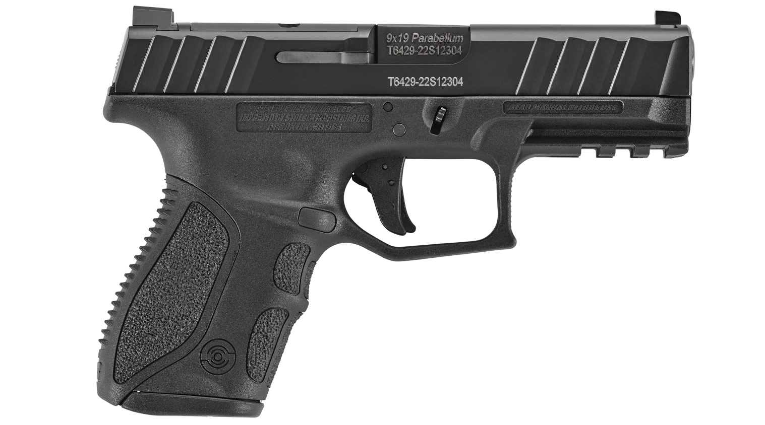 STOEGER STR-9C Compact 9mm 13rd Flush/1 Pinky Optic Ready Night Sights ...
