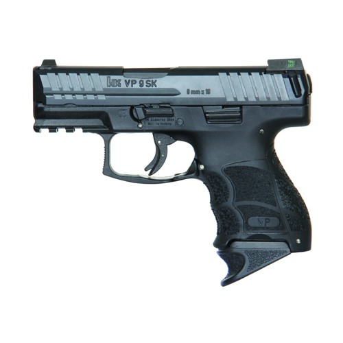 HK VP9SK Subcompact 9mm 3.39ʺ 15rd Pistol w/ Night Sights | Black | KYGUNCO