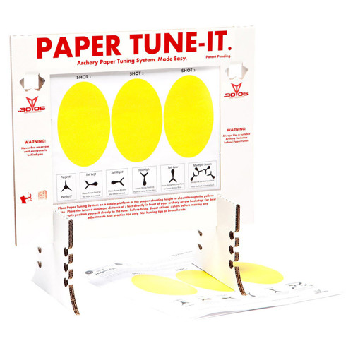 30-06 OUTDOORS Paper Tune-It System White/Yellow | KYGUNCO