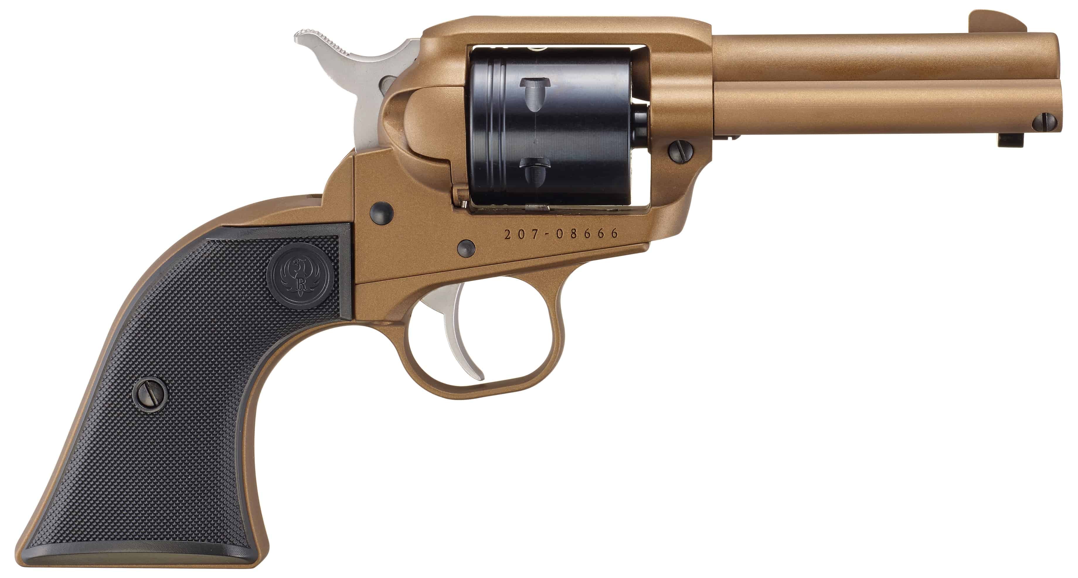 Ruger WRANGLER 22 LR Revolver | Burnt Bronze | KYGUNCO