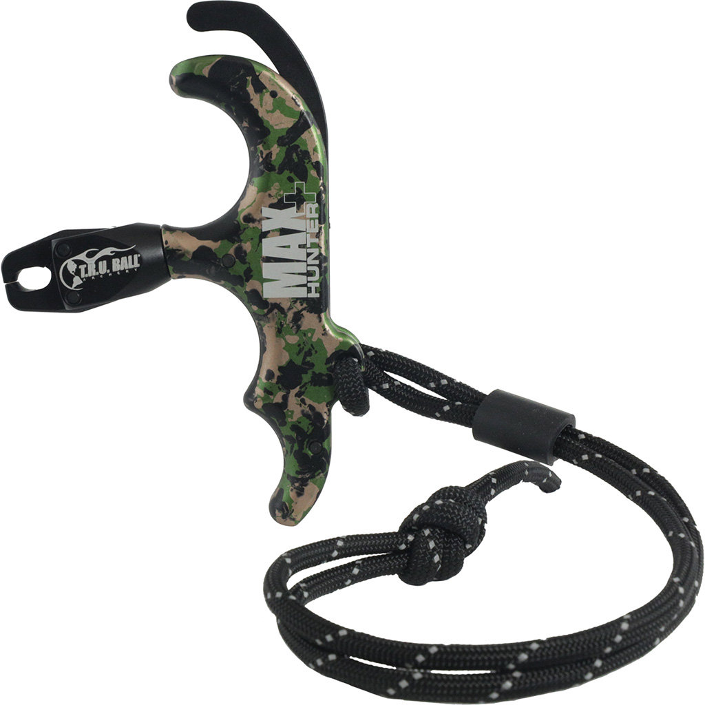 TRUBALL ARCHERY Max Hunter Plus - 3 Finger Thumb Release Camo | KYGUNCO