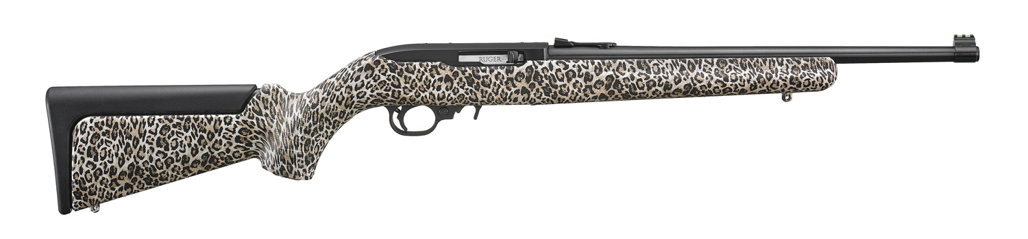 RUGER 10/22 Compact 22LR 16.12" 10rd Semi-Auto Rifle - Leopard Print ...
