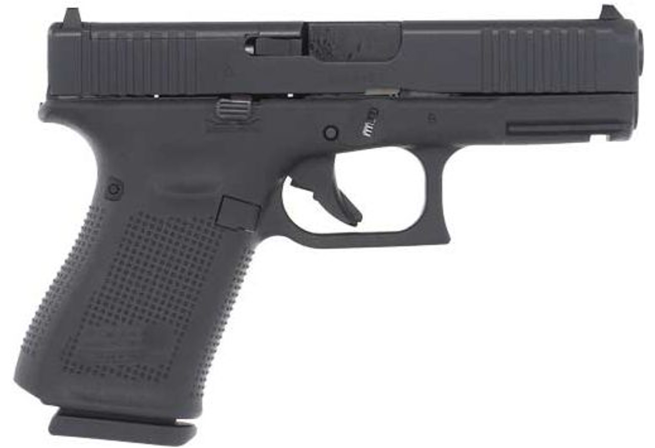 GLOCK G19 G5 MOS 9mm 4.02" 15rd Optic Ready Pistol w/ Front Serrations ...