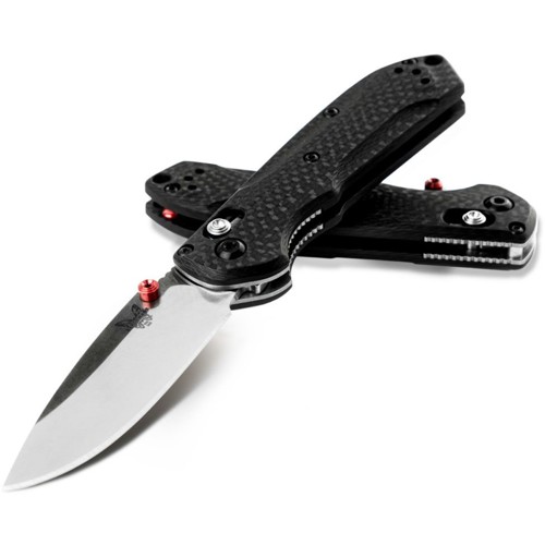 BENCHMADE Freek Folding Knife 3.6ʺ Drop Point Plane Blade - Carbon ...