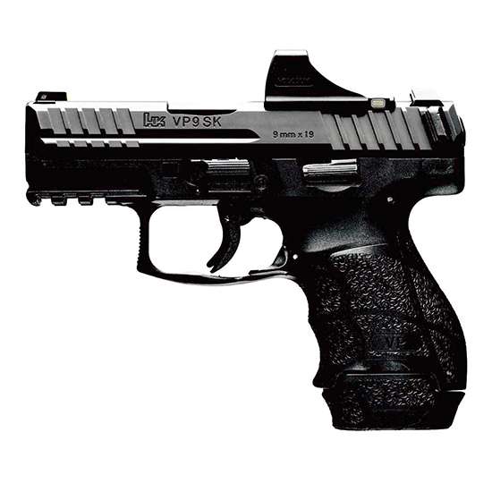 HK USA VP9 SK 9mm 3.39" 15rd Pistol w/ Holosun SCS Green Dot - Black ...