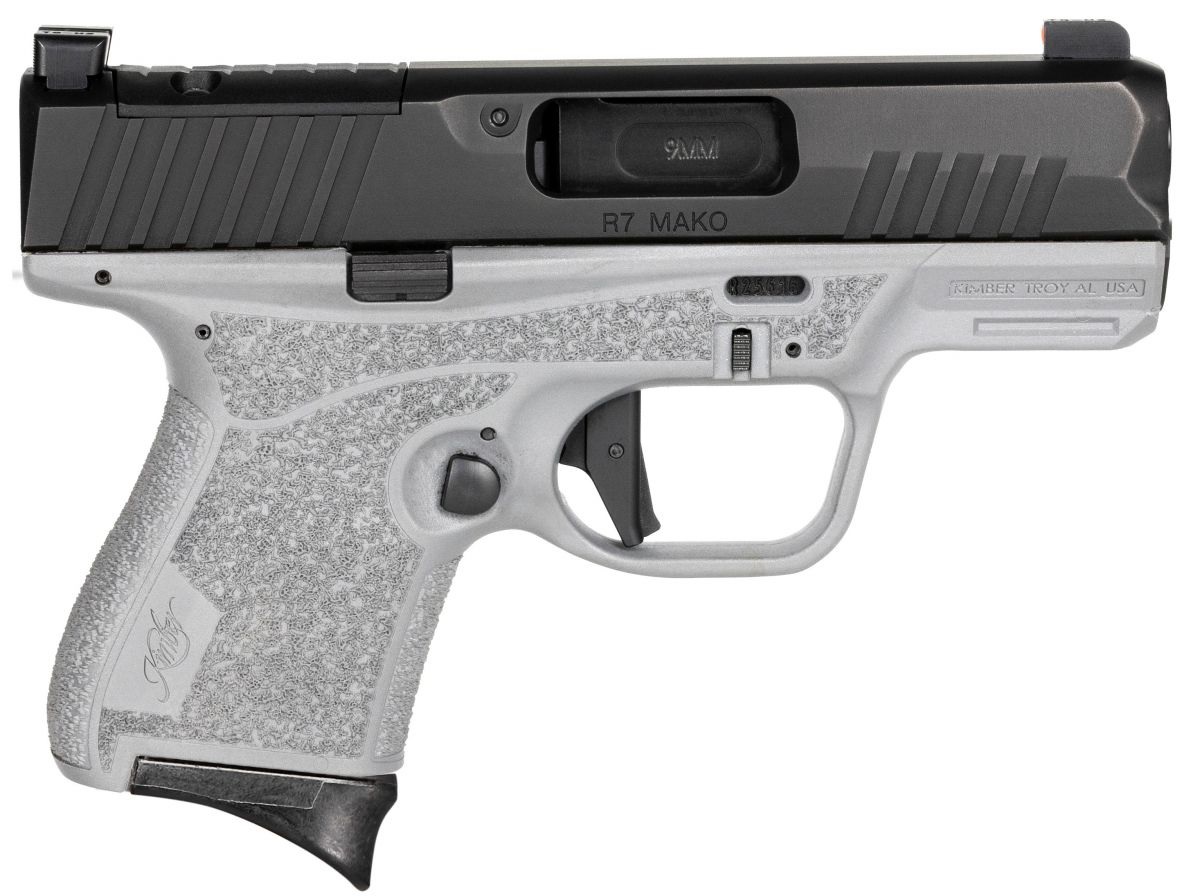 KIMBER R7 Mako 9mm 3.37" 13rd Optic Ready Pistol w/ Night Sights ...