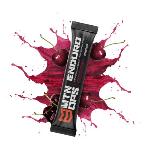 MTN OPS Enduro Sampler Single-Use Non-Caffinated Cardio Enhancement - Black Cherry | KYGUNCO