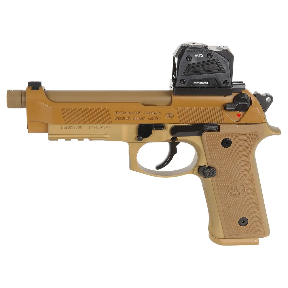BERETTA M9A4 G 9mm 5.1" 18rd Pistol w/ Threaded Barrel, Night Sights ...