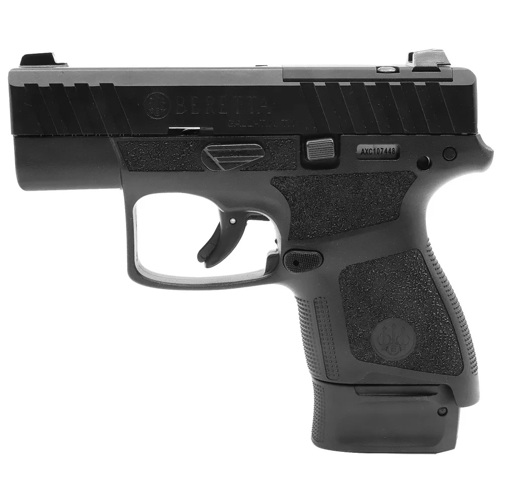 BERETTA APX-A1 Carry 9mm 3" 8rd Optic Ready Pistol - Black | KYGUNCO