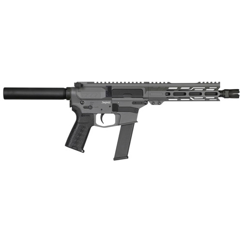 CMMG MkGs Banshee 40 S&W 8ʺ 22rd Pistol w/ Tube - Tungsten | KYGUNCO