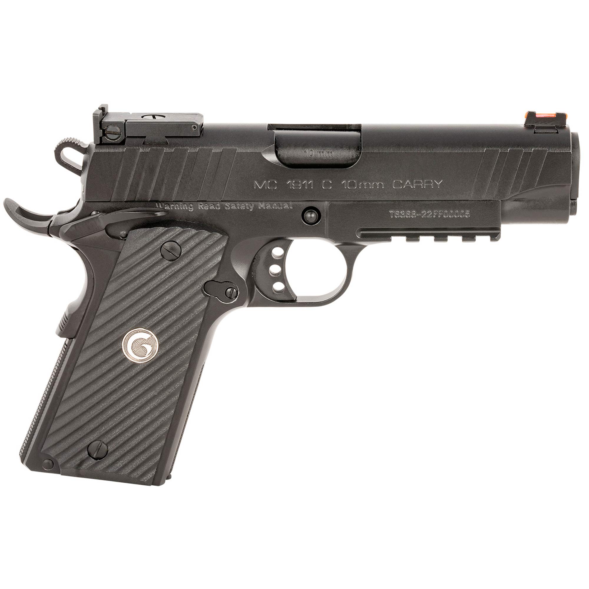 EAA Girsan MC1911C Commander 10mm 4.4" 9rd Pistol w/ Fiber Optic Sights ...