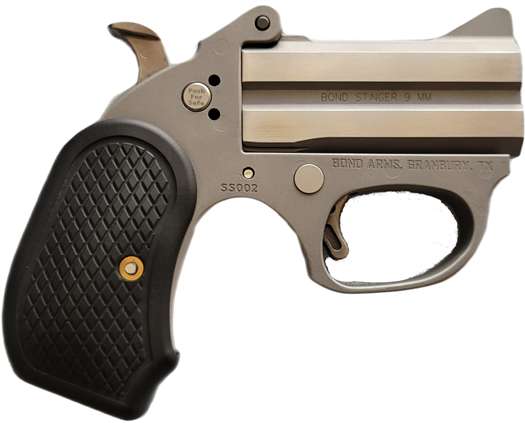BOND ARMS Honey-B 380ACP 3" 2rd Derringer Pistol - Stainless / Black ...