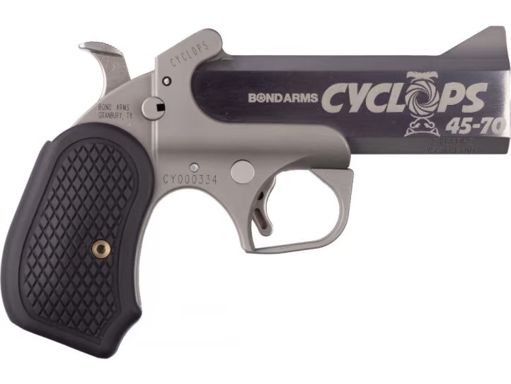 BOND ARMS Cyclops 45-70 Govt 4.25" 1rd - Stainless | KYGUNCO