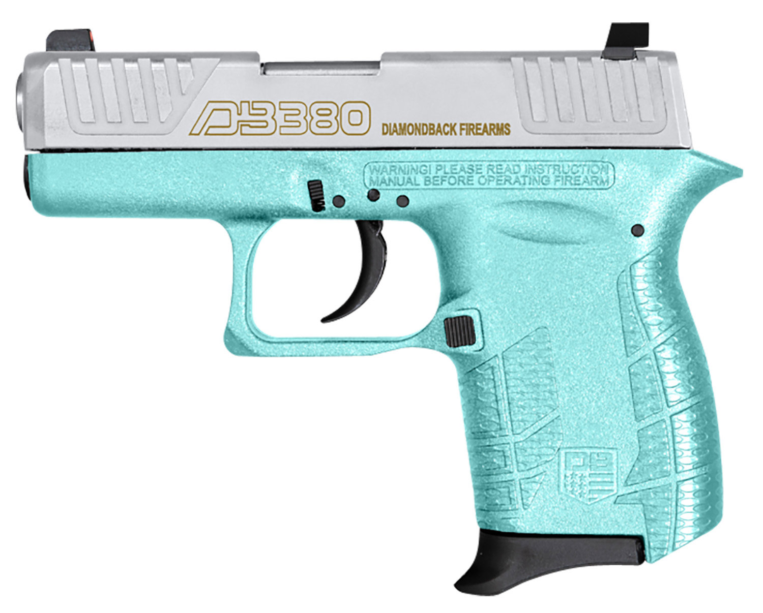 DIAMONDBACK FIREARMS G4 380 ACP 2" 6rd Pistol - Nickel / Mint | KYGUNCO
