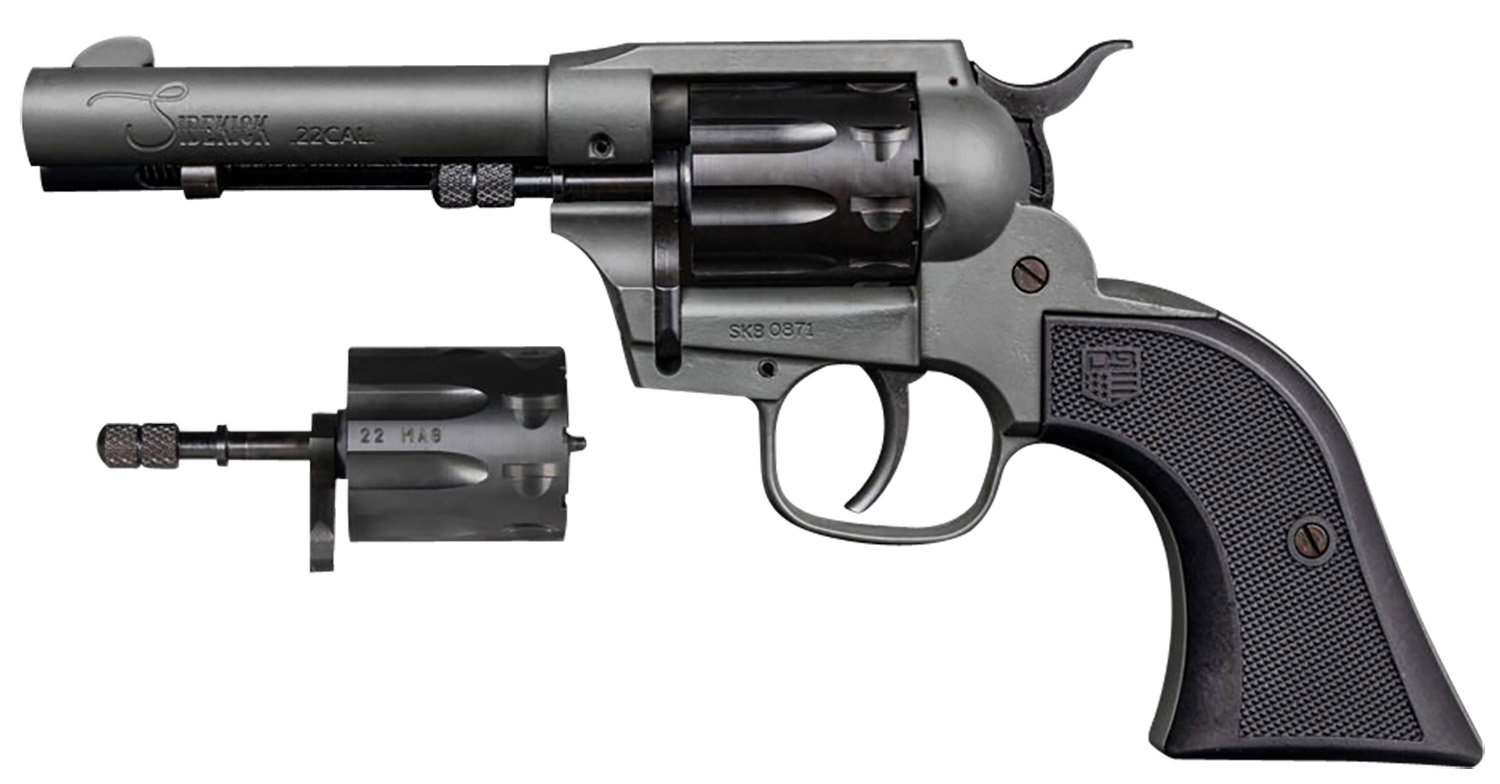DIAMONDBACK FIREARMS Sidekick 22LR/22Mag 4.5" 9rd Revolver - Tungsten ...