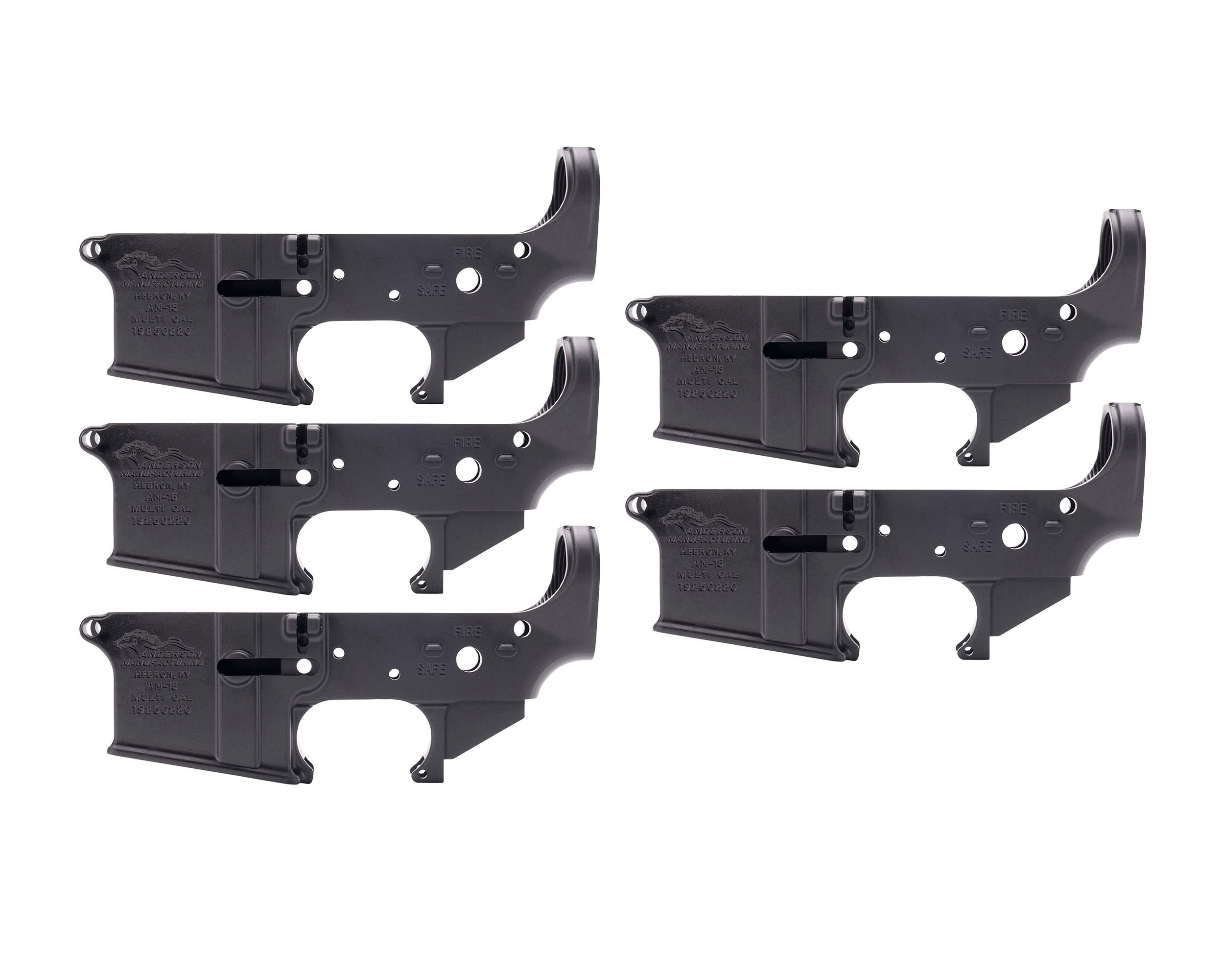 ANDERSON AM-15 Multi-Caliber AR15 STripped Lower Receiver w/ Open ...