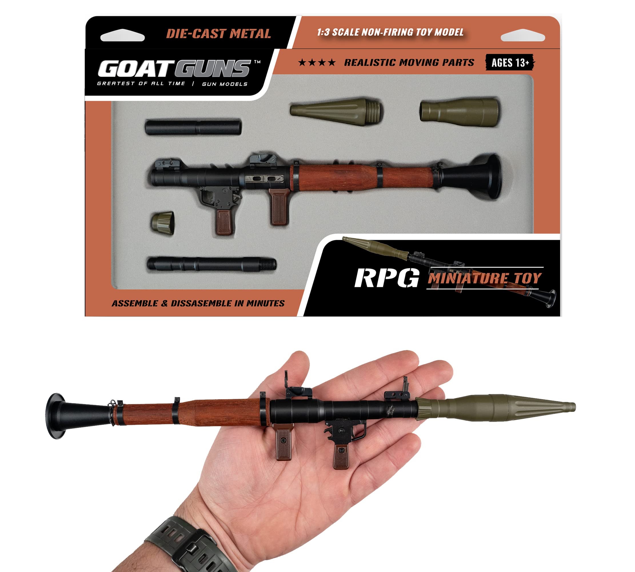 GOAT GUNS Mini RPG (Rocket Propelled Grenade) Model | KYGUNCO