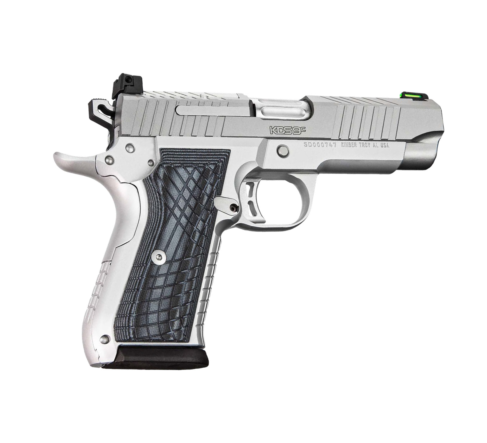 KIMBER KDS9C 9mm 4.09ʺ 15rd w/ Hi-Viz Green Dot Front Sight - KimPro ...