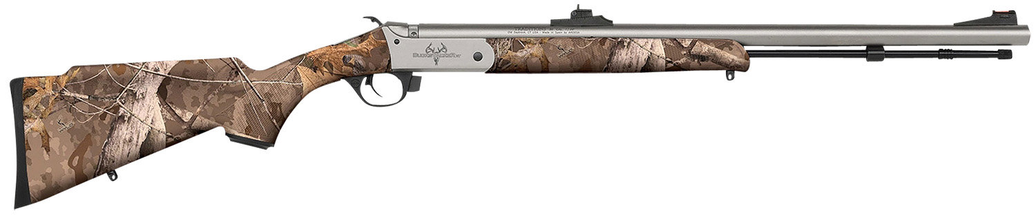 TRADITIONS Buckstalker 50 Cal 24" Muzzleloader w/ Peep Rear / Fiber ...