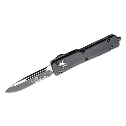 MICRO TECH KNIVES UTX-70 Tactical Auto OTF Knife 2.41ʺ Drop Point Combo ...