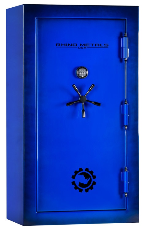 RHINO METALS CX6636GL | 49 Long Gun Safe | 80 Minute Fire Rating | Blue ...