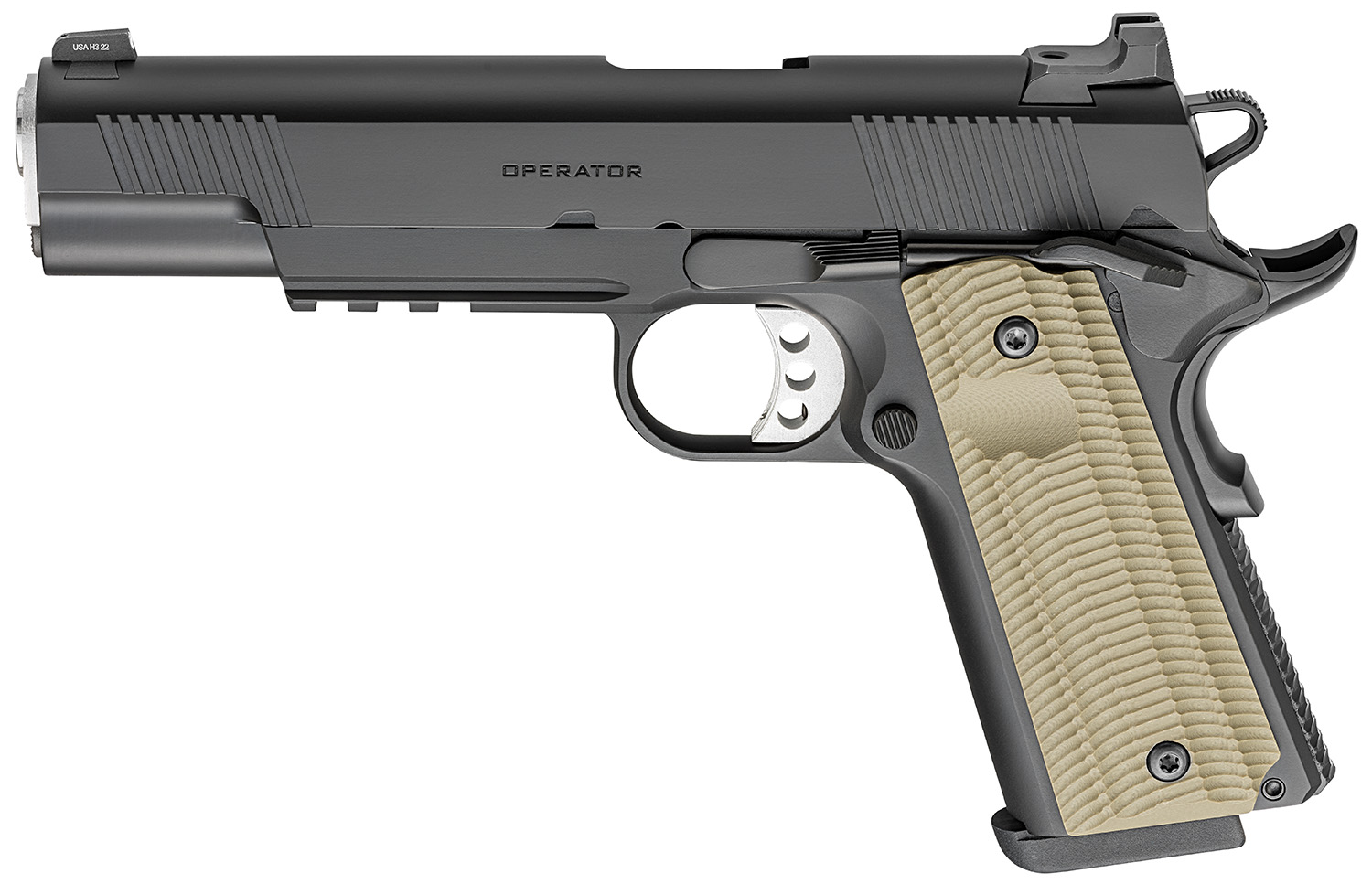 SPRINGFIELD ARMORY 1911 Operator 9mm 5" 9rd Pistol | Black w/ VZ G10 ...