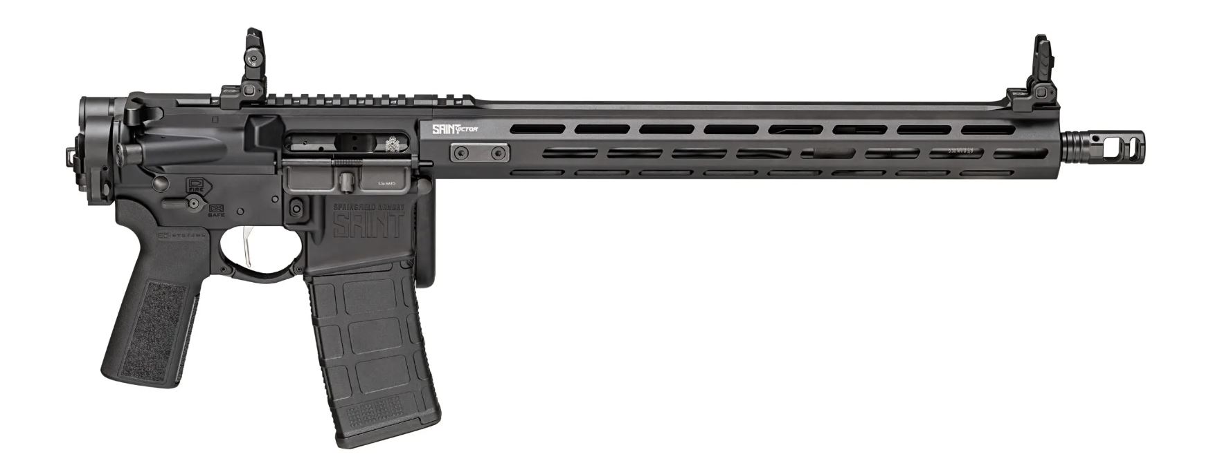 SPRINGFIELD ARMORY Saint Victor 5.56 NATO 30rd Semi-Auto Rifle w/ Law ...