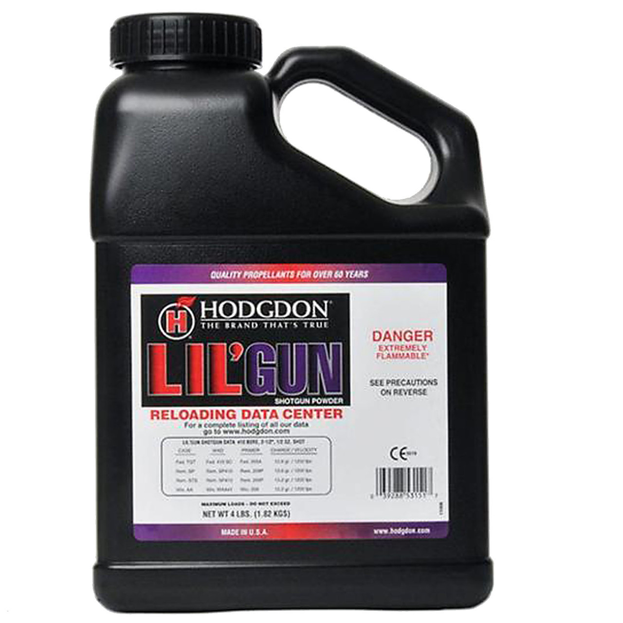HODGDON Lil' Gun Smokeless Shotgun Powder | 4 Lb | KYGUNCO