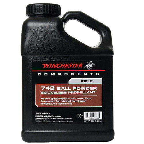 WINCHESTER 748 Smokeless Rifle Powder | 8 Lb | KYGUNCO