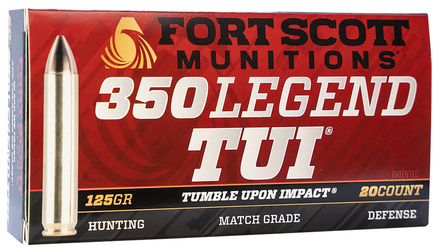 FORT SCOTT MUNITIONS 350 Legend TUI Rifle Ammo | KYGUNCO FORT SCOTT MUNITIONS 350 Legend TUI Rifle Ammo | KYGUNCO