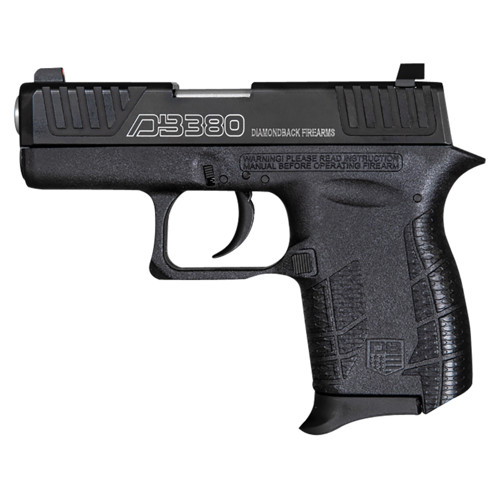 DIAMONDBACK FIREARMS DB380 Gen 4 380 ACP 2.8ʺ 6rd Pistol | Black | KYGUNCO
