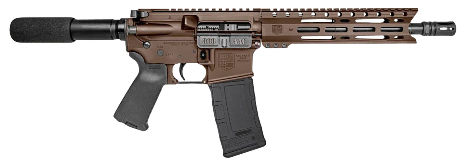 DIAMONDBACK FIREARMS DB15 300 AAC Blackout 10" 28rd Pistol | Midnight ...
