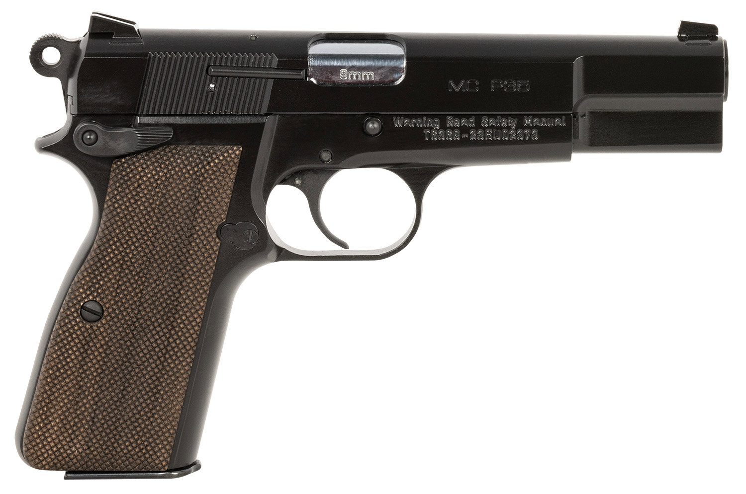 EAA Girsan High Power MCP35 9mm 4.87" 15rd Pistol - Black | Walnut ...