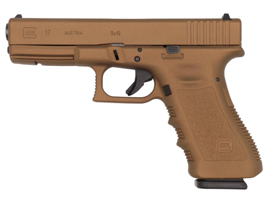 GLOCK G17 G3 9mm 4.49" 17rd Pistol | Burnt Bronze | KYGUNCO