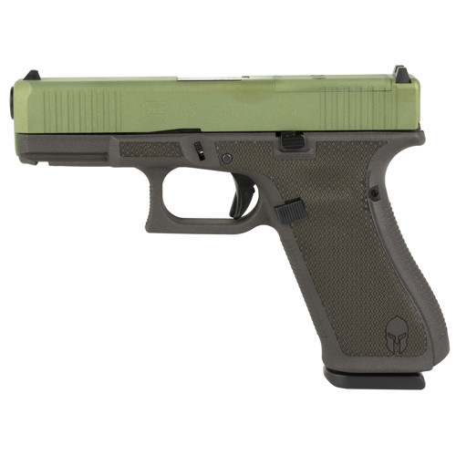 GLOCK G45 MOS 9mm 4.02ʺ 17rd Optic Ready Pistol w/ Laser Stippled Frame ...