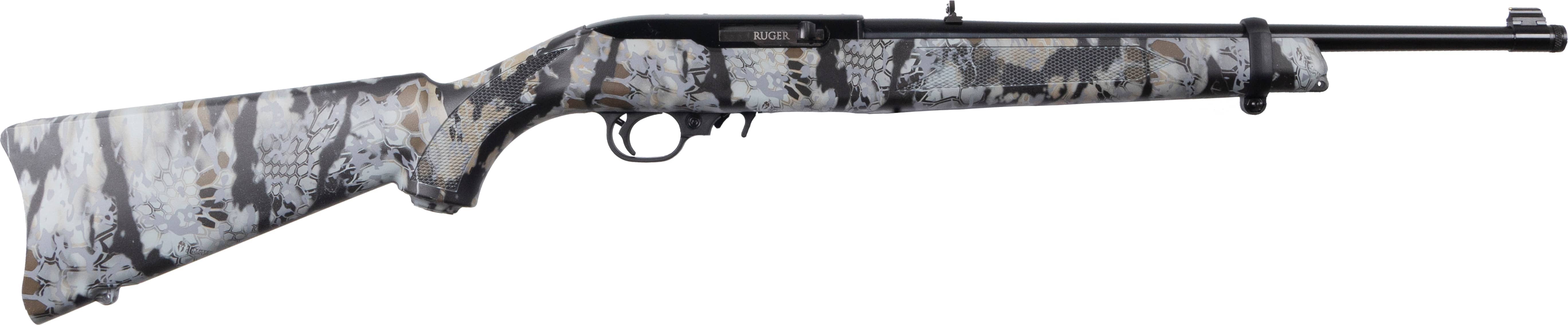 RUGER 10/22 22LR 16.12" 10rd Semi-Auto Rifle - Blue / Kryptek Skyfall ...