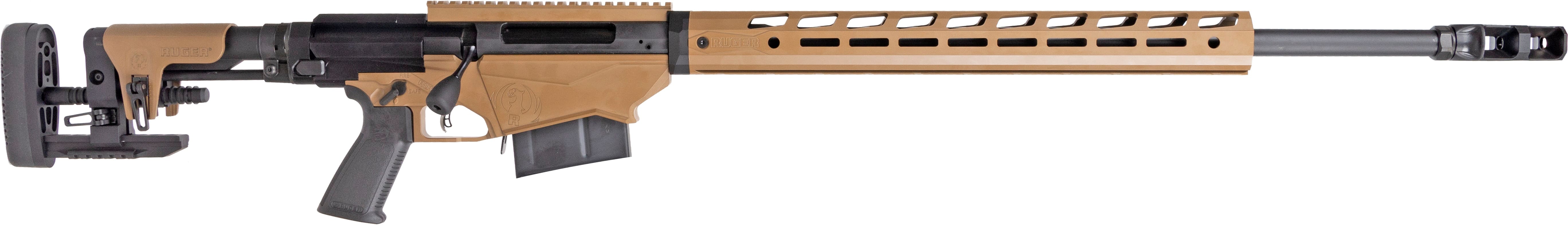 RUGER Precision 338 Lapua 26" 5rd Bolt Action Rifle - Davidsons Dark ...