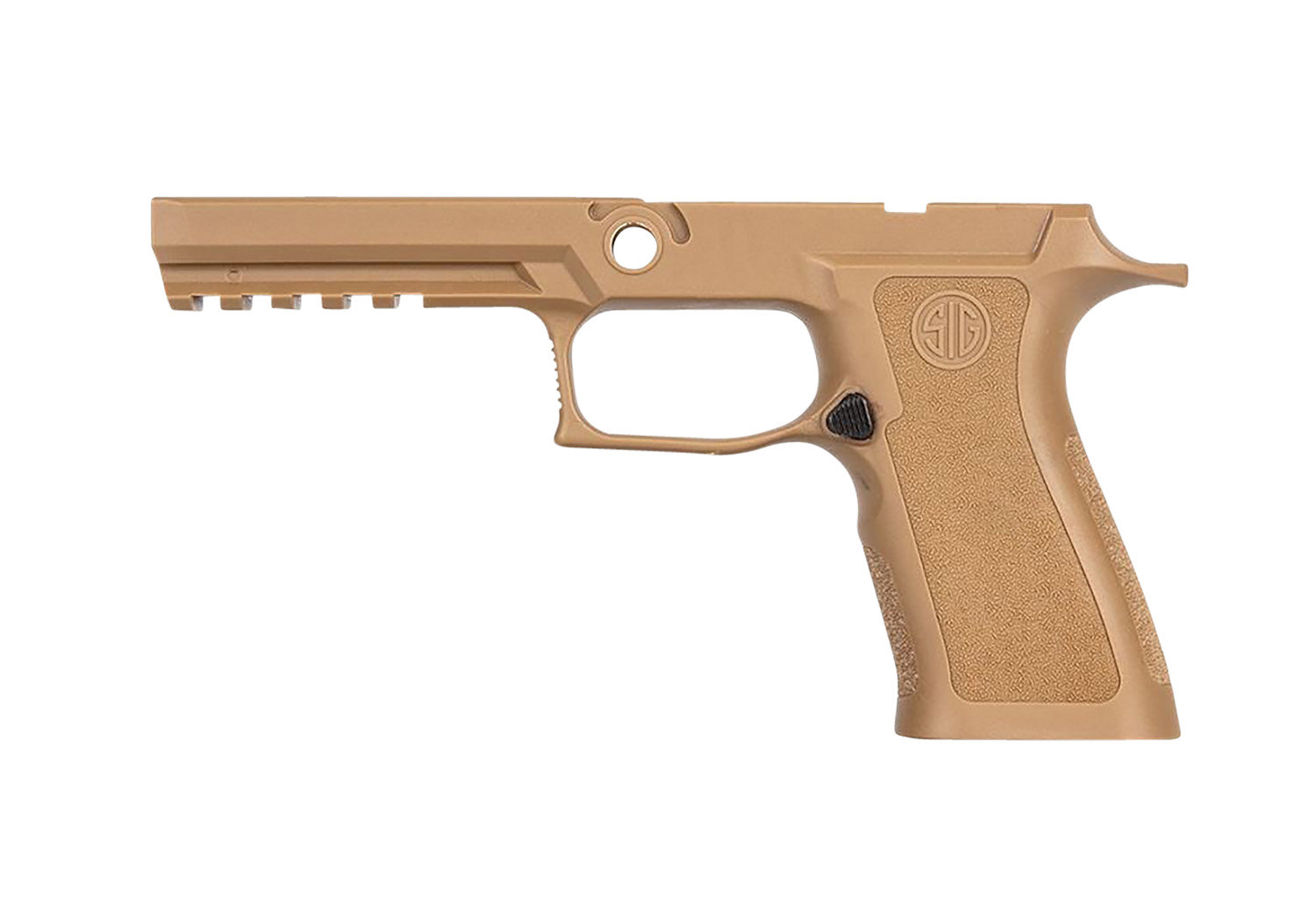 SIG SAUER P320 Grip Module XSeries Large Size Coyote Polymer | KYGUNCO